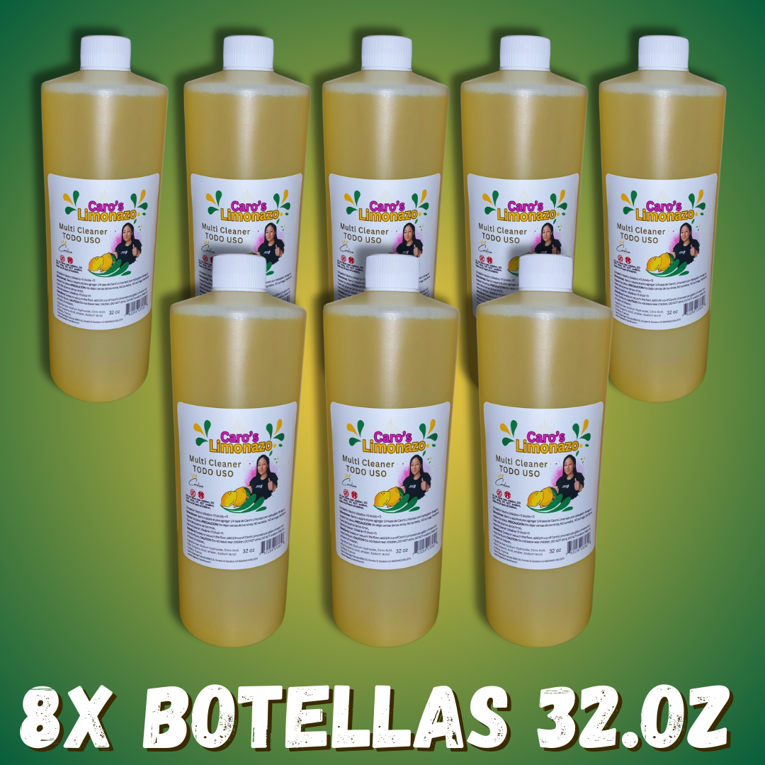 Pack de Limonazo 32oz Multi-Surface Cleaner – Caro's Cleaning Products